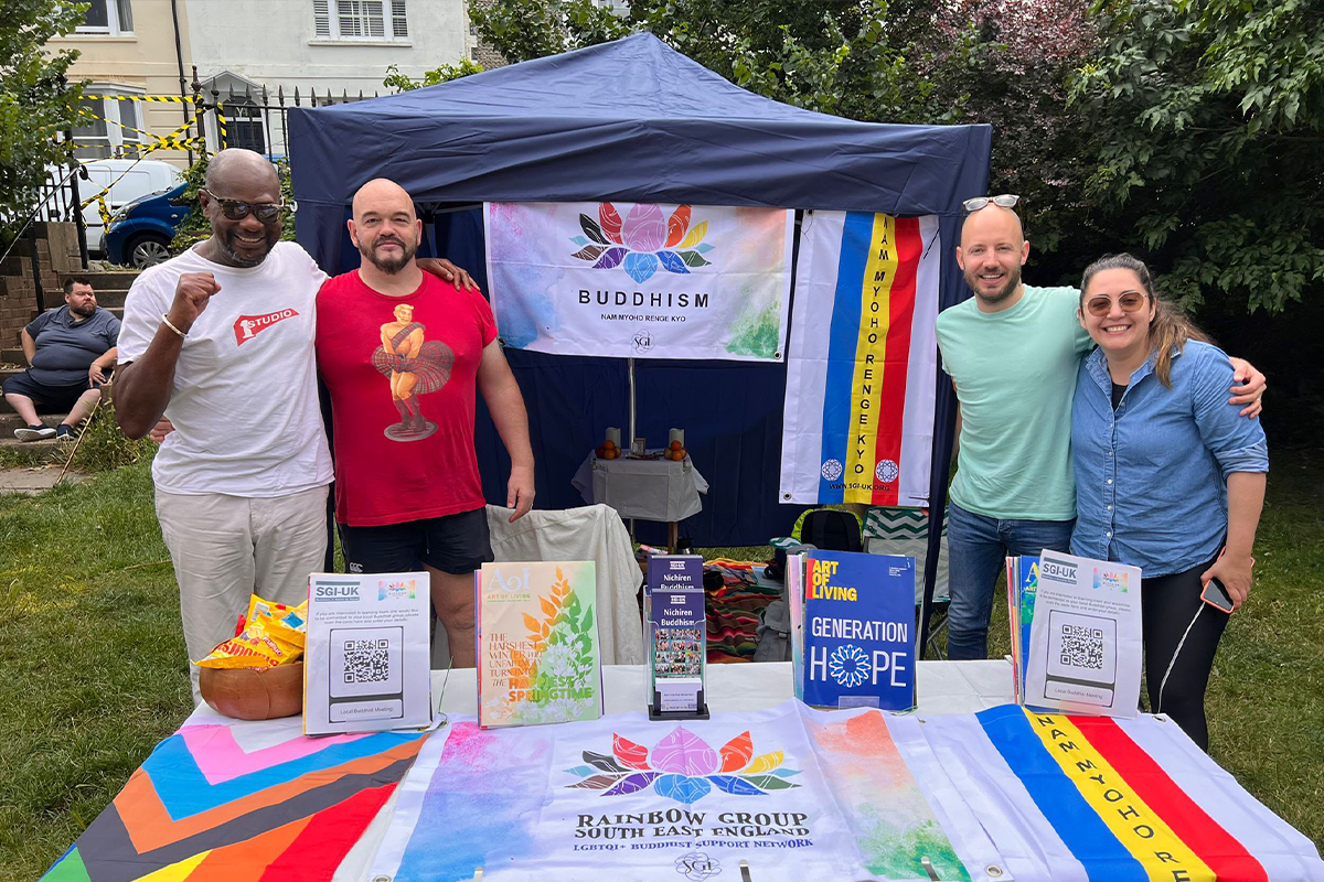 Brighton and Lewes members at Brighton Bear Festival