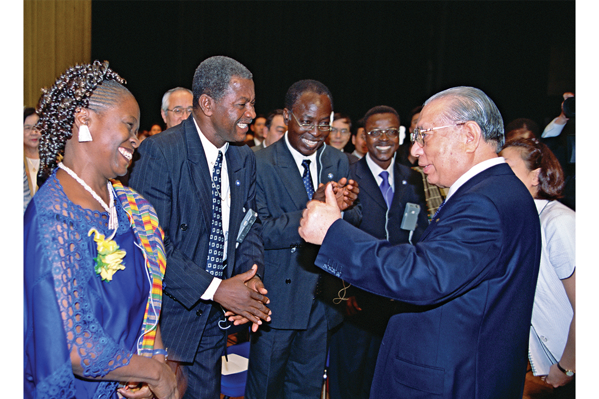 Building castles of capable people and gardens of peace throughout the ...