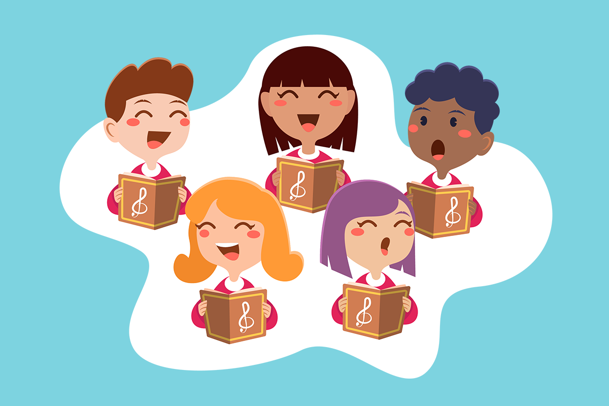 Sing songs of friendship and peace with courageous hearts!