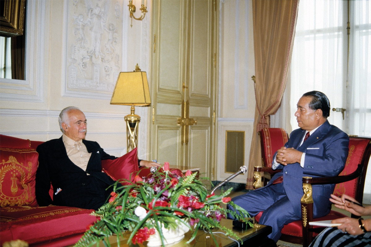 Dr Aurelio Peccei, co-founder of the Club of Rome